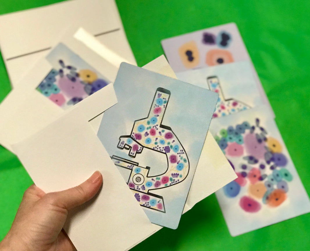 Cytology gifts, Pathology stickers, Cells stickers, cytopath poster