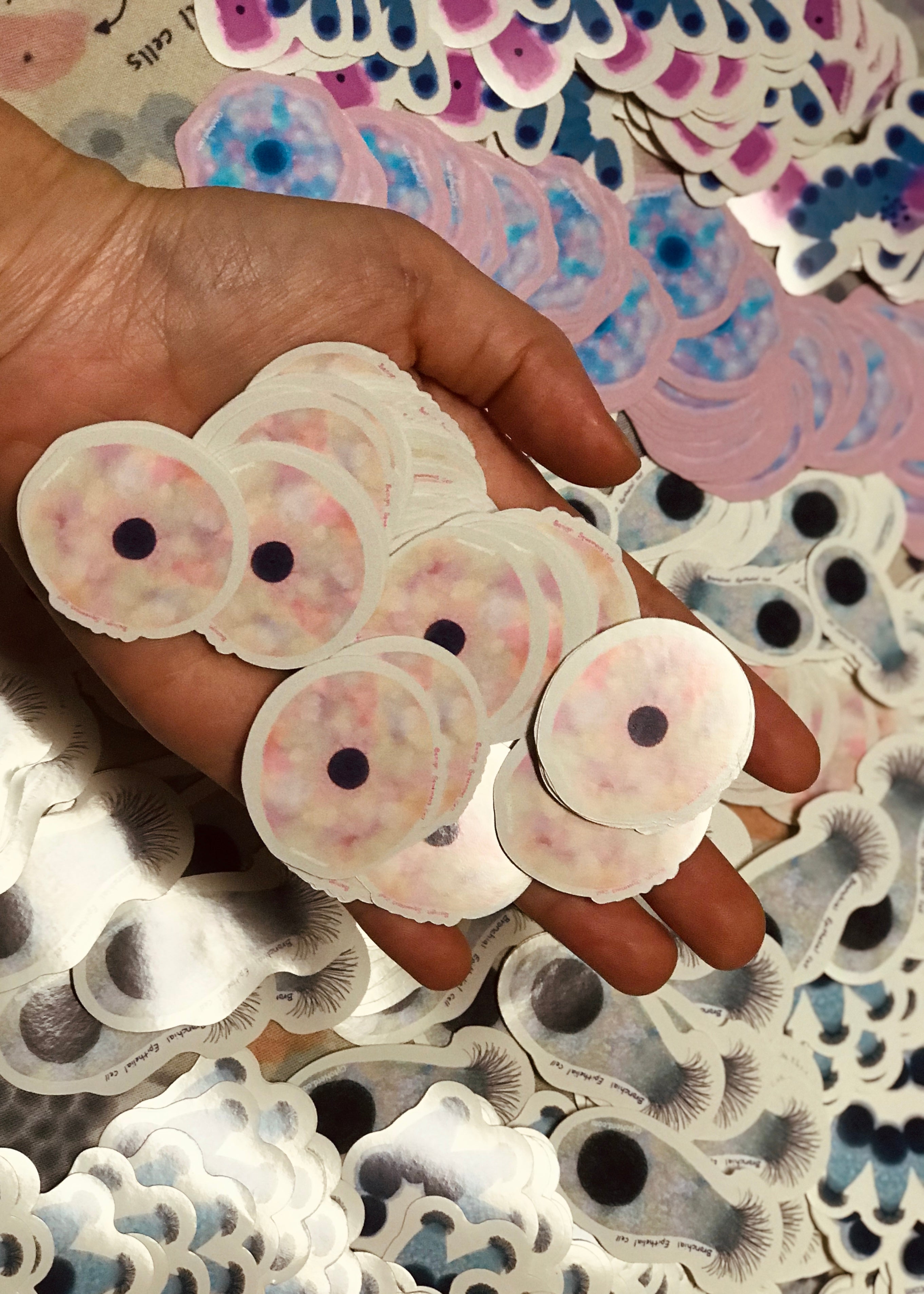 Cytology posters, pathology study guides, cytology stickers arts